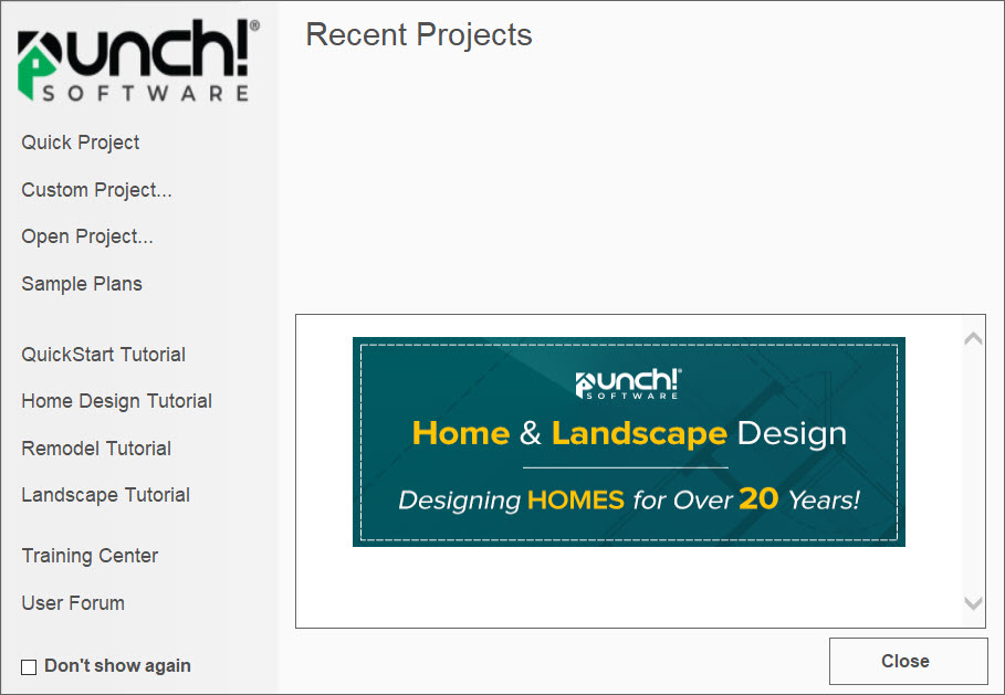 QuickStart - Home Design Userguide