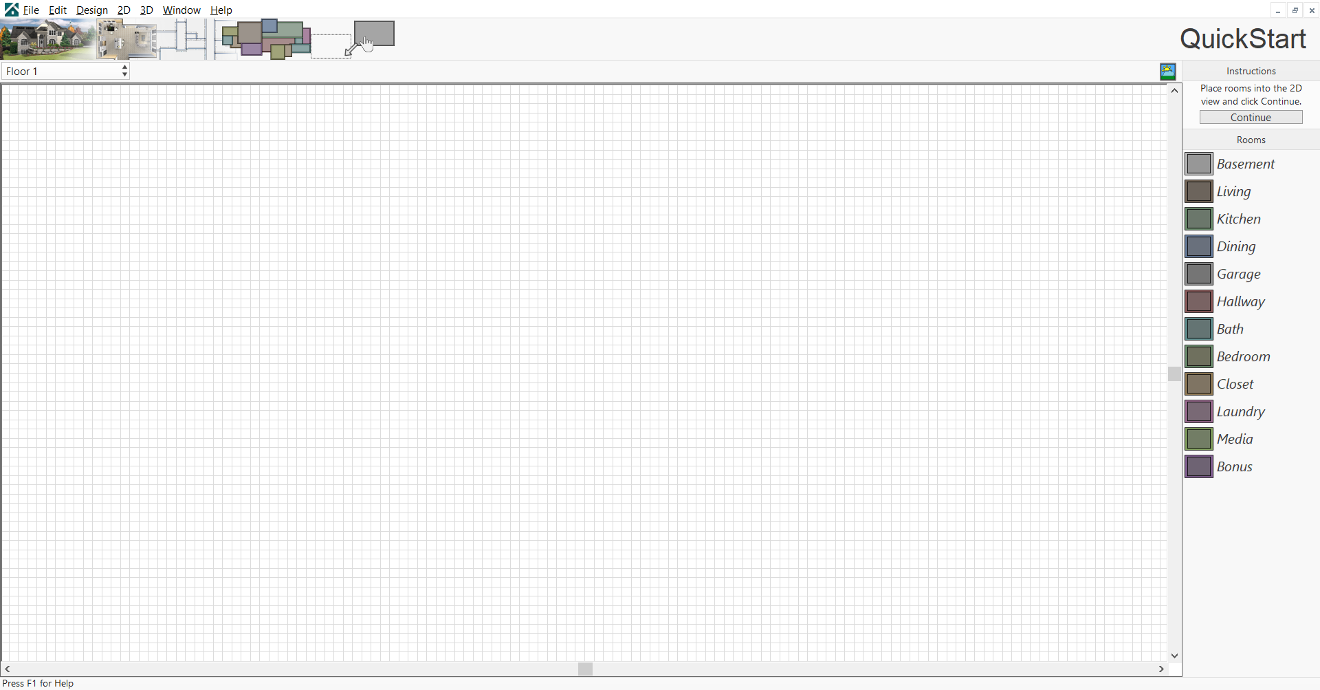 QuickStart - Home Design User Guide