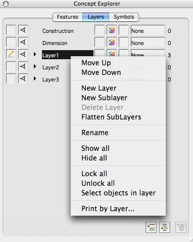 Concept Explorer - TurboCAD/PunchCAD for Mac Userguide