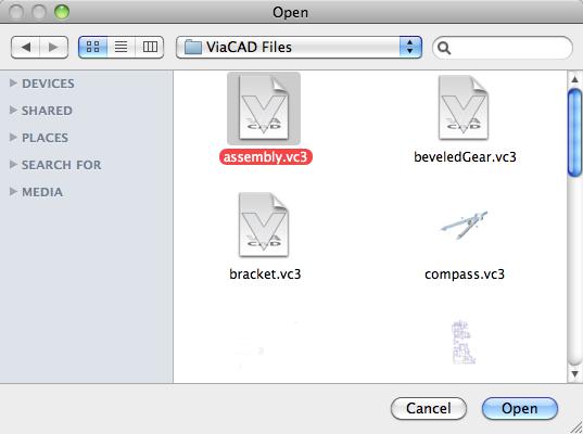 File - TurboCAD/PunchCAD for Mac Userguide