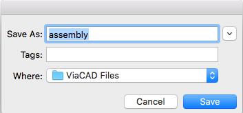 File - TurboCAD/PunchCAD for Mac Userguide