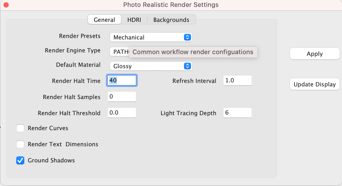 PhotoRender - TurboCAD/PunchCAD for Mac Userguide