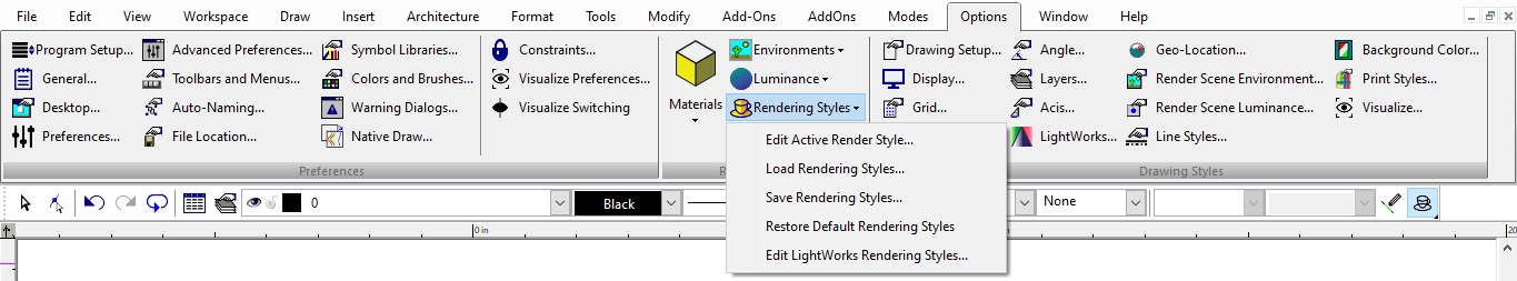 Render Styles - TurboCAD 2024 User Guide